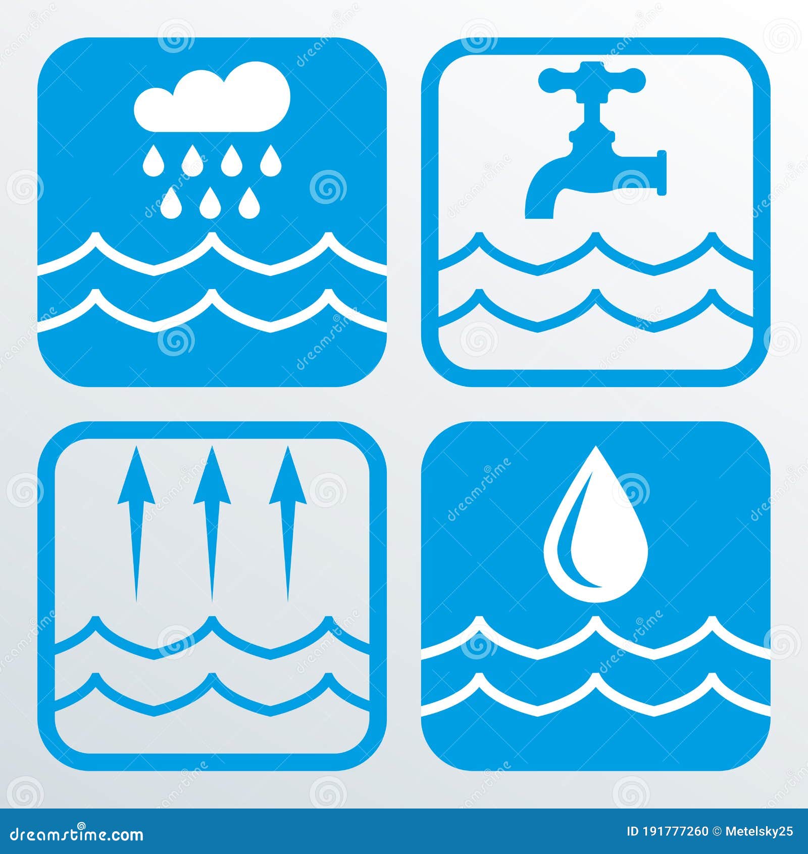 Faucet Crystal Icon Cartoon Vector 15128639